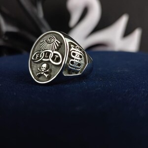 Odd Fellows Signet Ring: Freemason Fraternal Order Jewelry - Etsy
