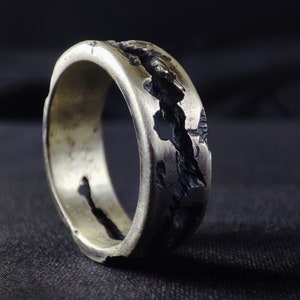 Rustic Handmade Boho Ring – Vintage-inspired Band in Gold, Silver, or ...