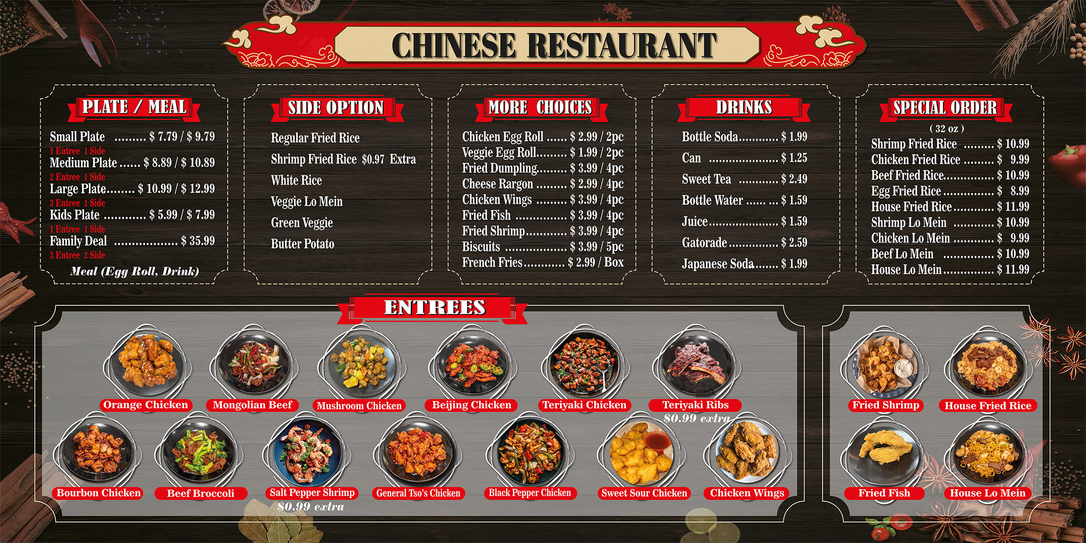 Custom Menu Design, Restaurant Menu Design - Etsy