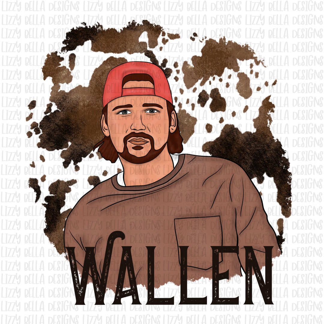 Wallen Png, Morgan Wallen Png, Western Cowboy Png, Western Png, Retro ...