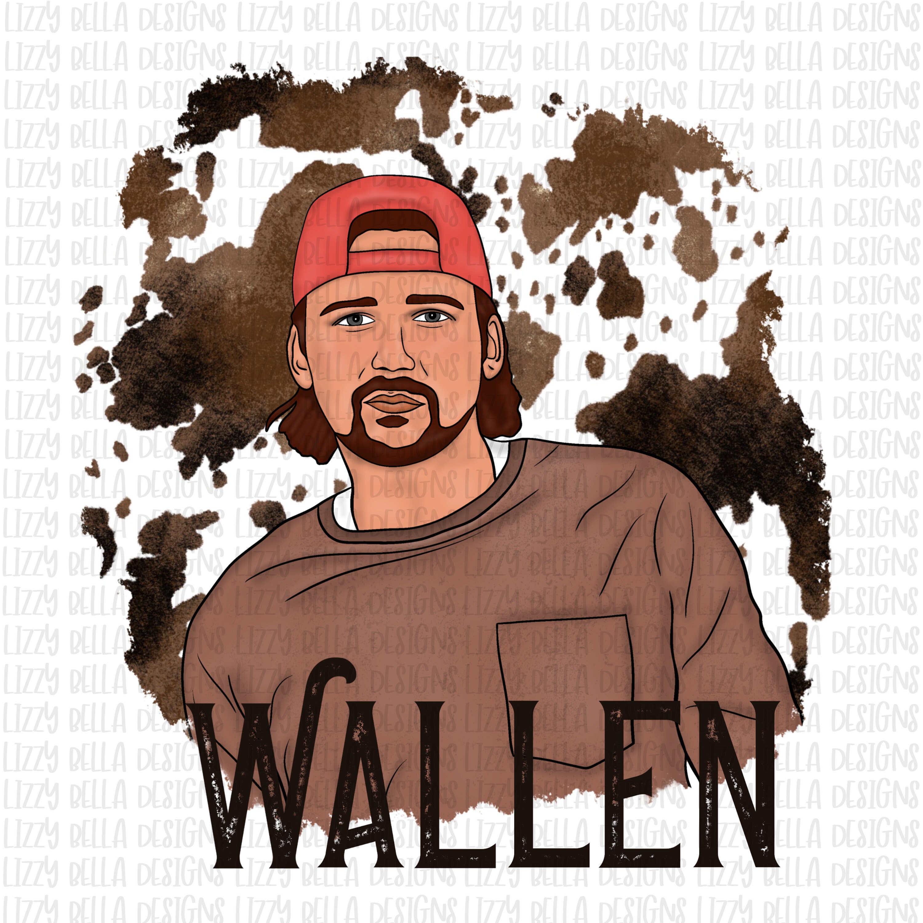 Wallen Png, Morgan Wallen Png, Western Cowboy Png, Western Png, Retro Png, Cow Skull Png ...