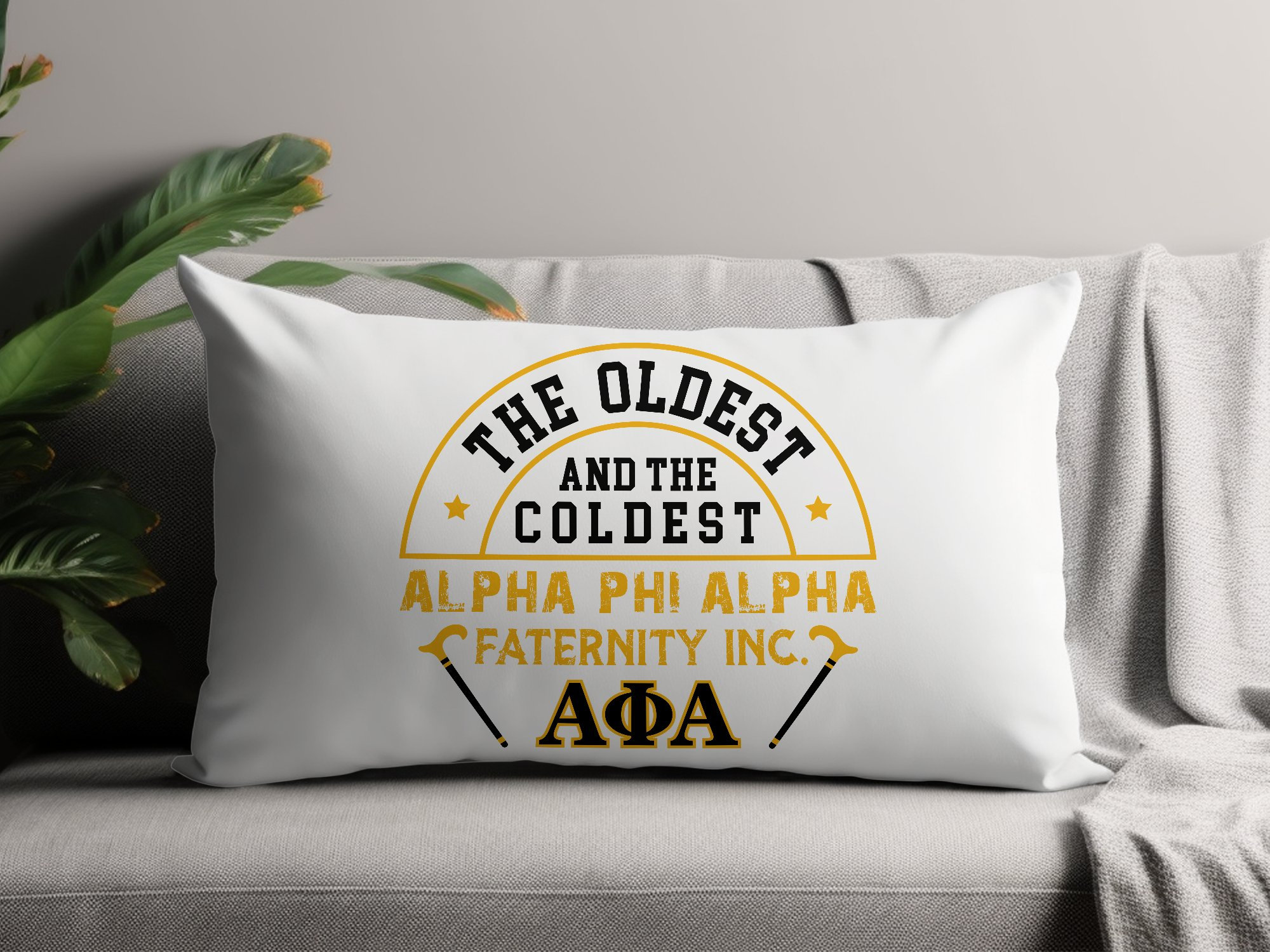 Alpha Phi Alpha Faternity Clipart Svg Canes A Phi A Cricutpng Gold Black 1906 T