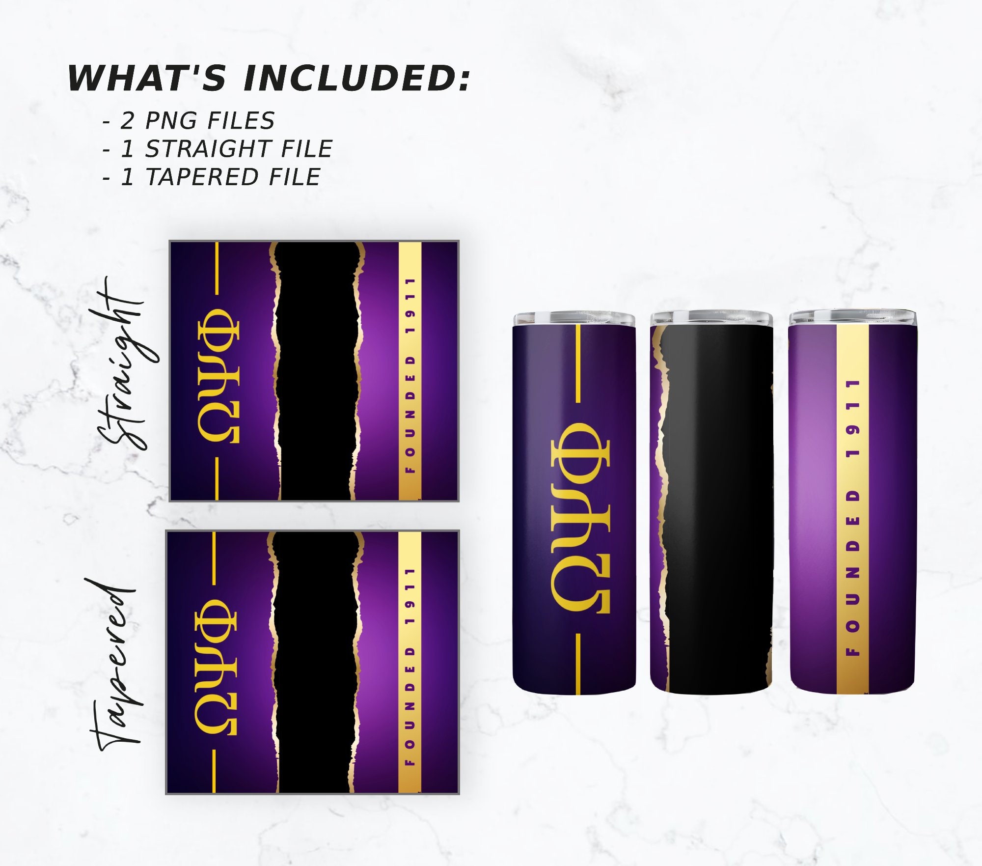 Omega Psi Phi, Customizable, Tumbler Wrap, Name, Faternity, Tumbler ...