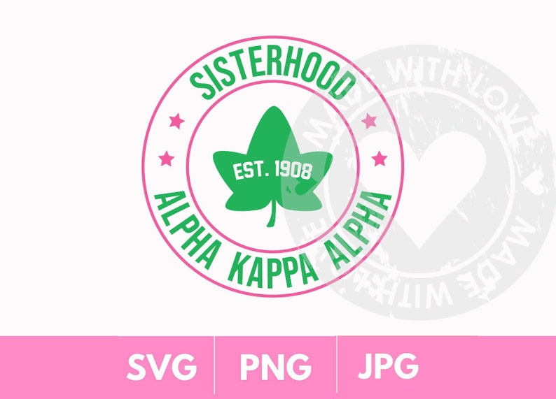 Alpha Kappa Alpha, Sorority, Clipart, SVG, Digital Cut, AKA, Cricut,png ...