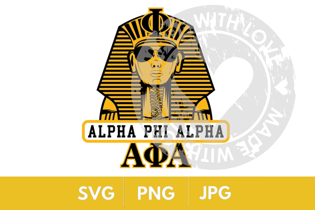 Alpha Phi Alpha, Faternity, Clipart, SVG, Digital Cut, A Phi A, Cricut ...