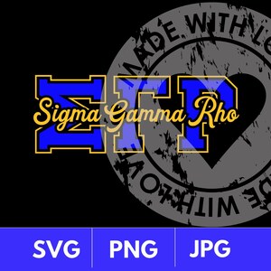 Sigma Gamma Rho, Sorority, Clipart, SVG, Digital Cut, Sgrho, Cricut,png ...
