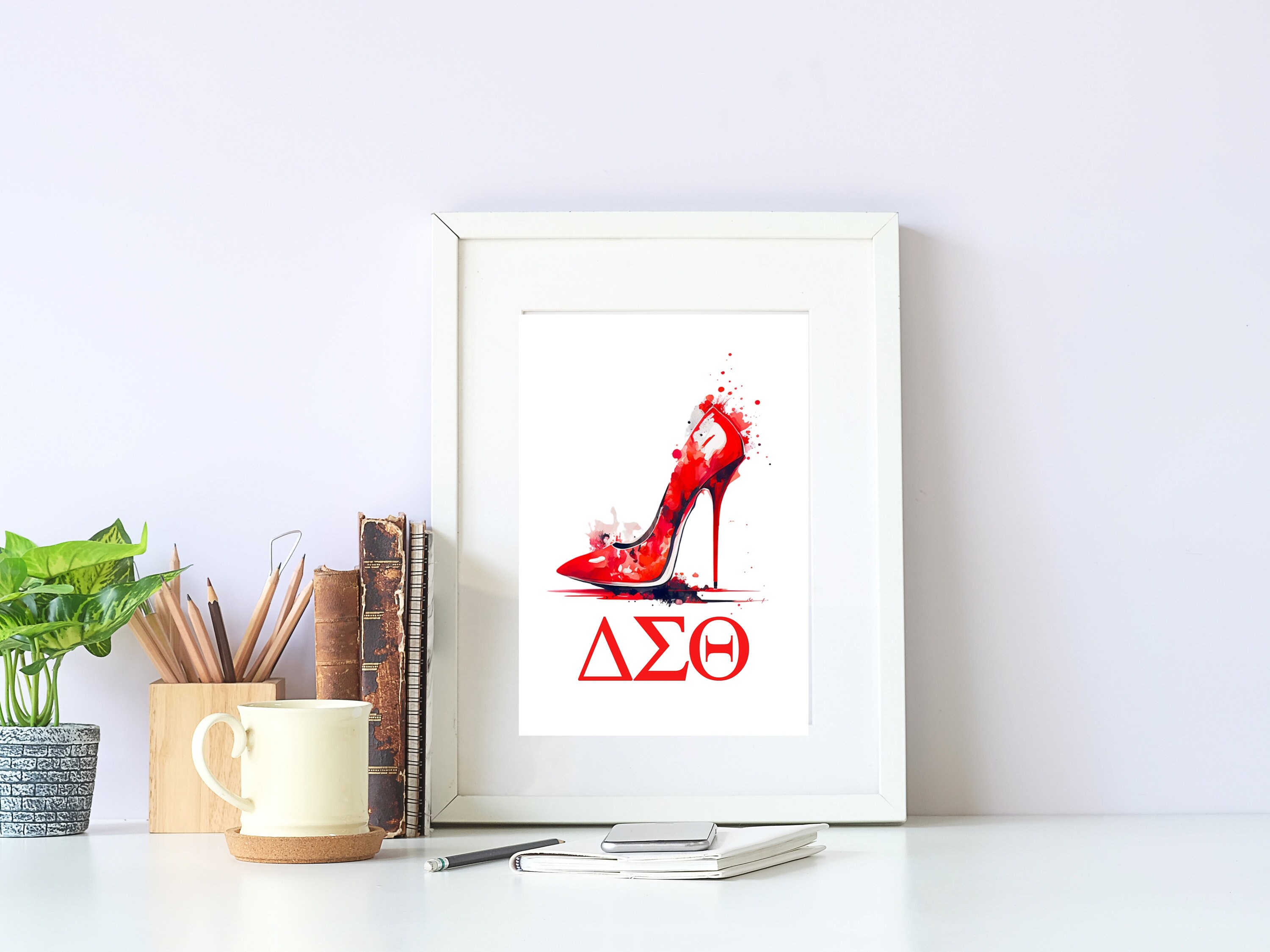 Delta Sigma Theta Sorority Digital Wall Art, Printable Art, Instant ...