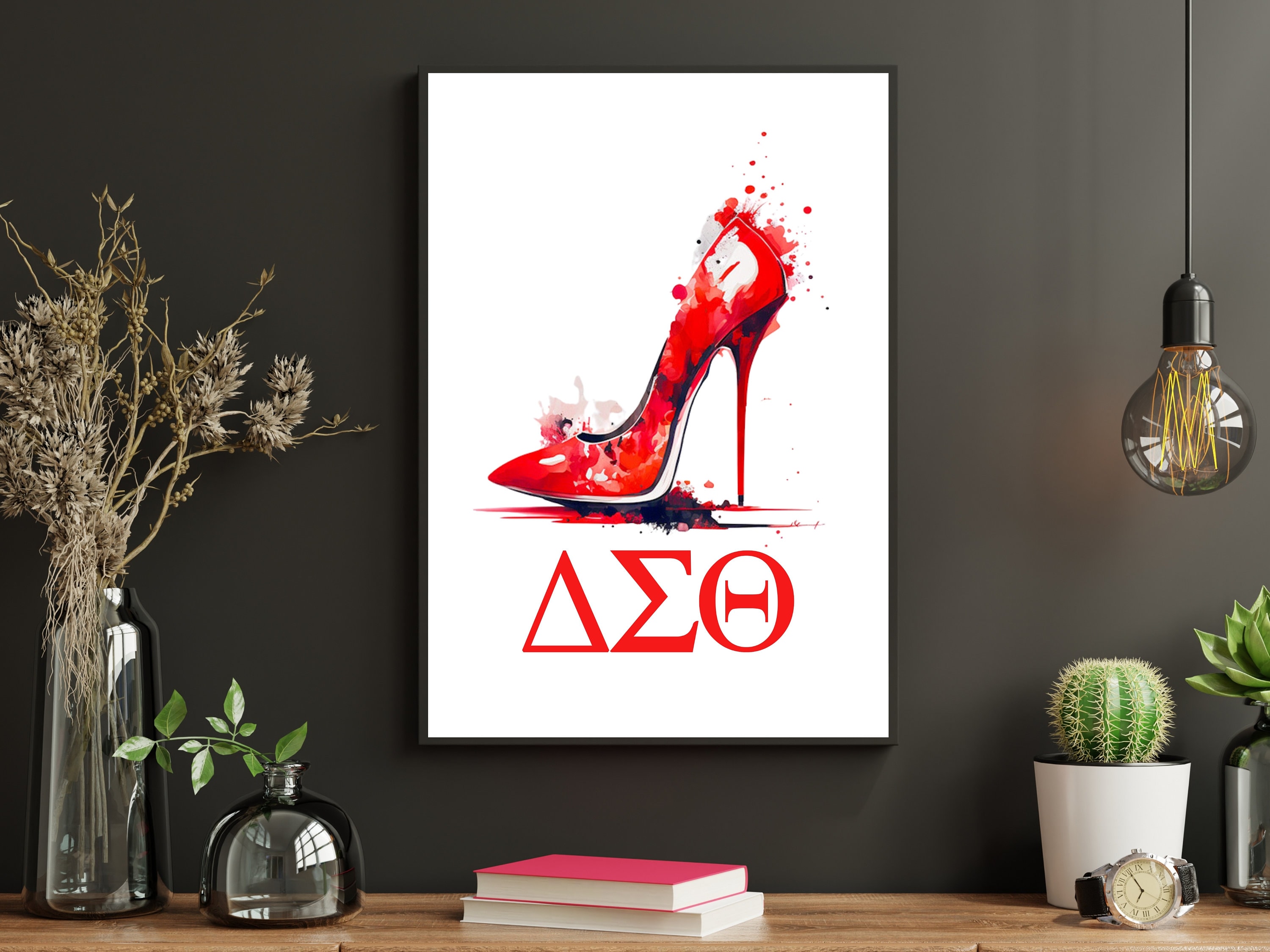 Delta Sigma Theta Sorority Digital Wall Art, Printable Art, Instant ...
