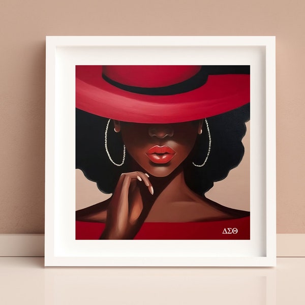 Delta Sigma Theta Hat - Etsy