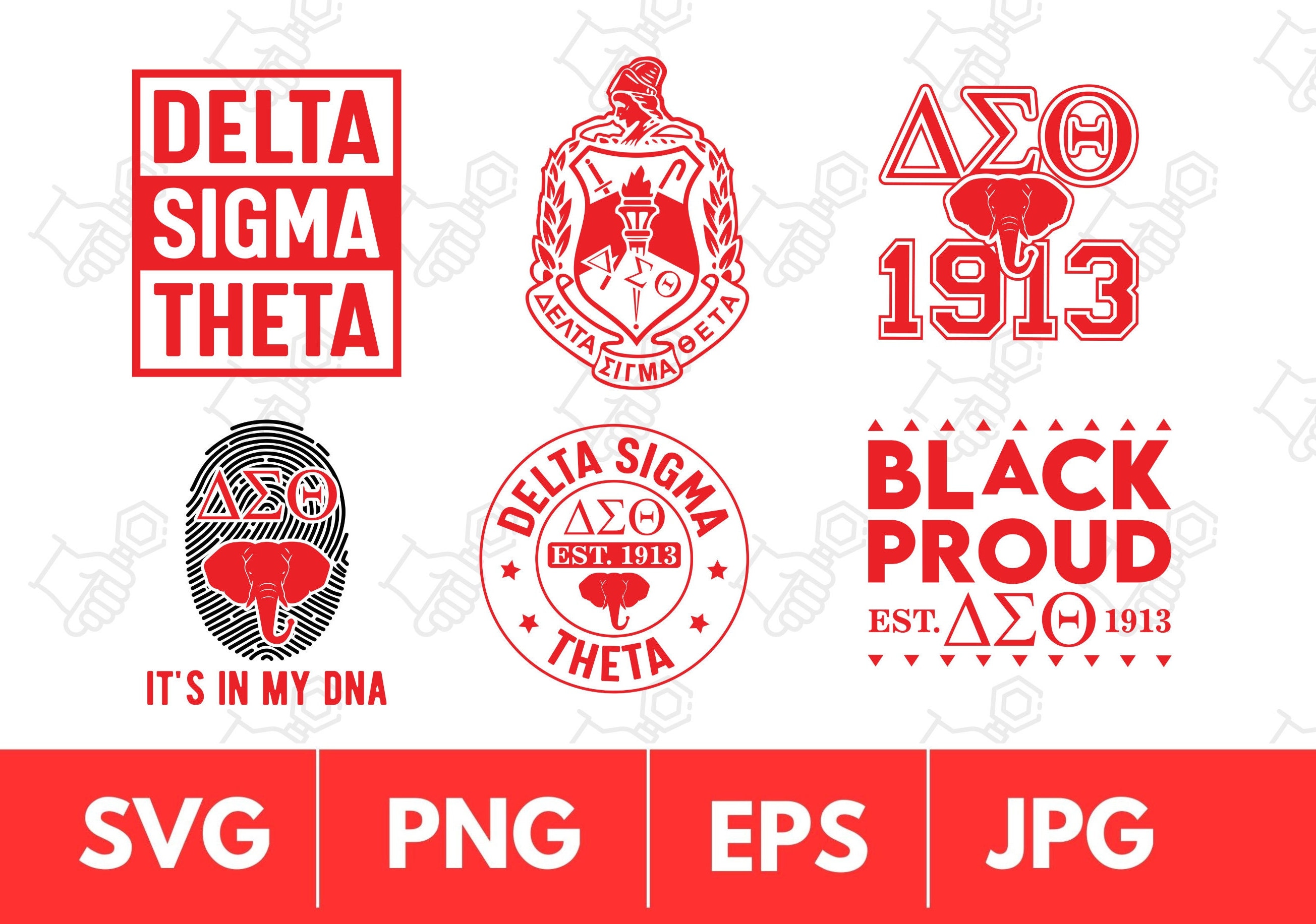 Delta Sigma Theta Logo Vector