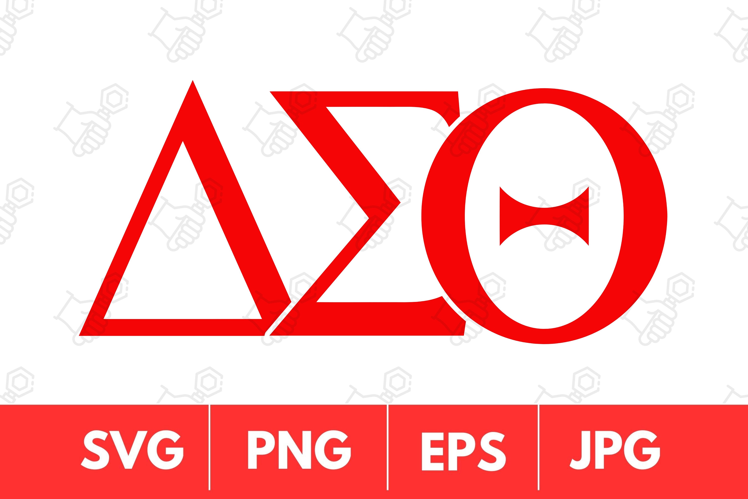 Delta Sigma Theta Sorority Svg Clipart, Delta Logo, SVG File, Digital ...