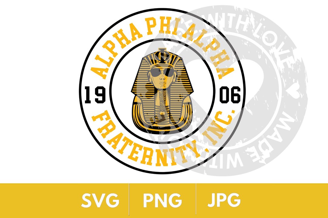 Alpha Phi Alpha, Paternidad, Clipart, SVG, Corte Digital, A Phi A ...