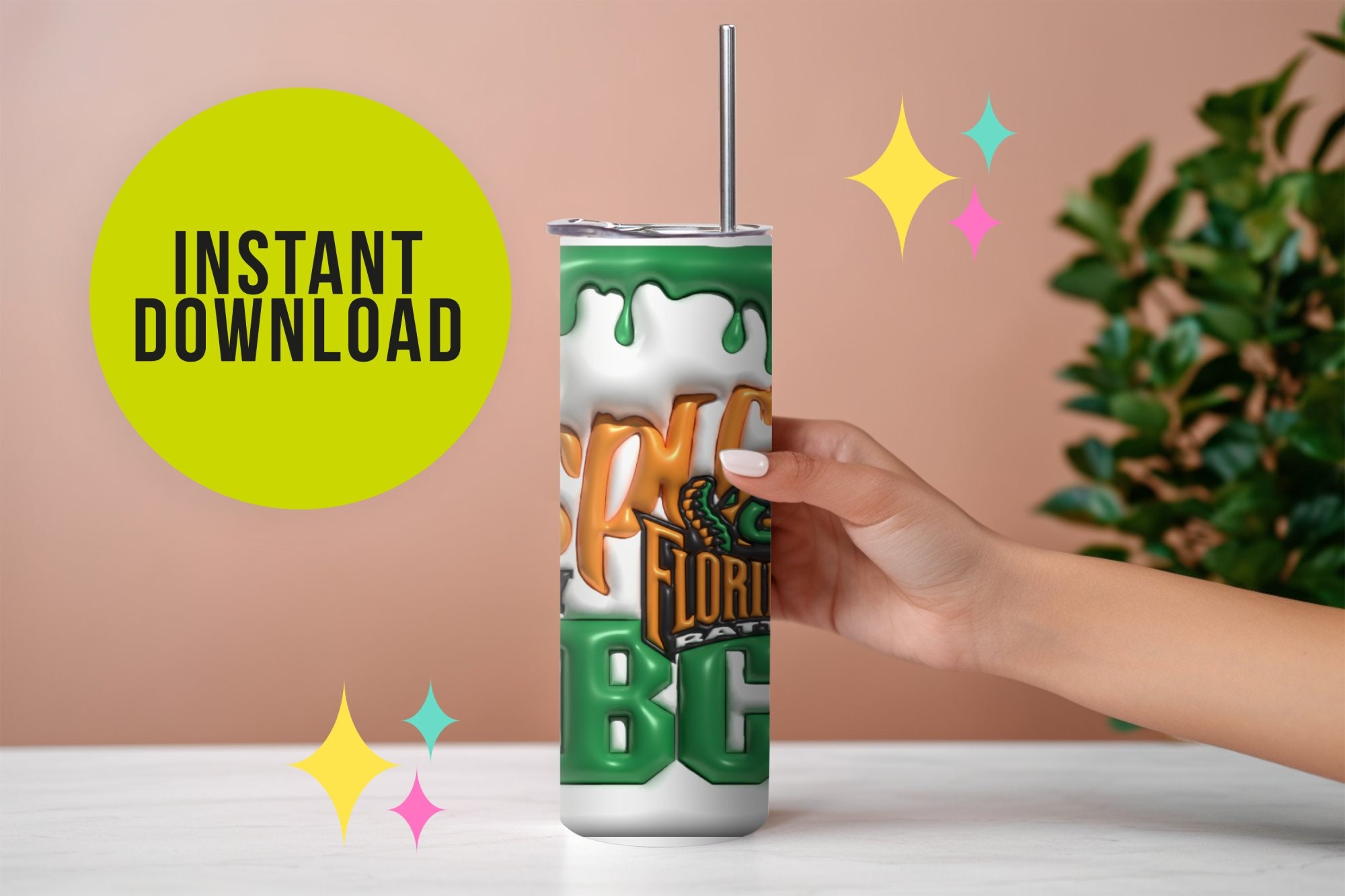 Inflated, Florida A&M University, FAMU, Tumbler Wrap, 20oz, HBCU ...