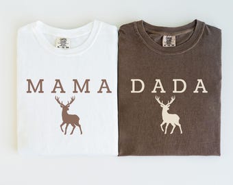 The Big One First Birthday Shirt, Hunting Deer Family Matching Birthday ...