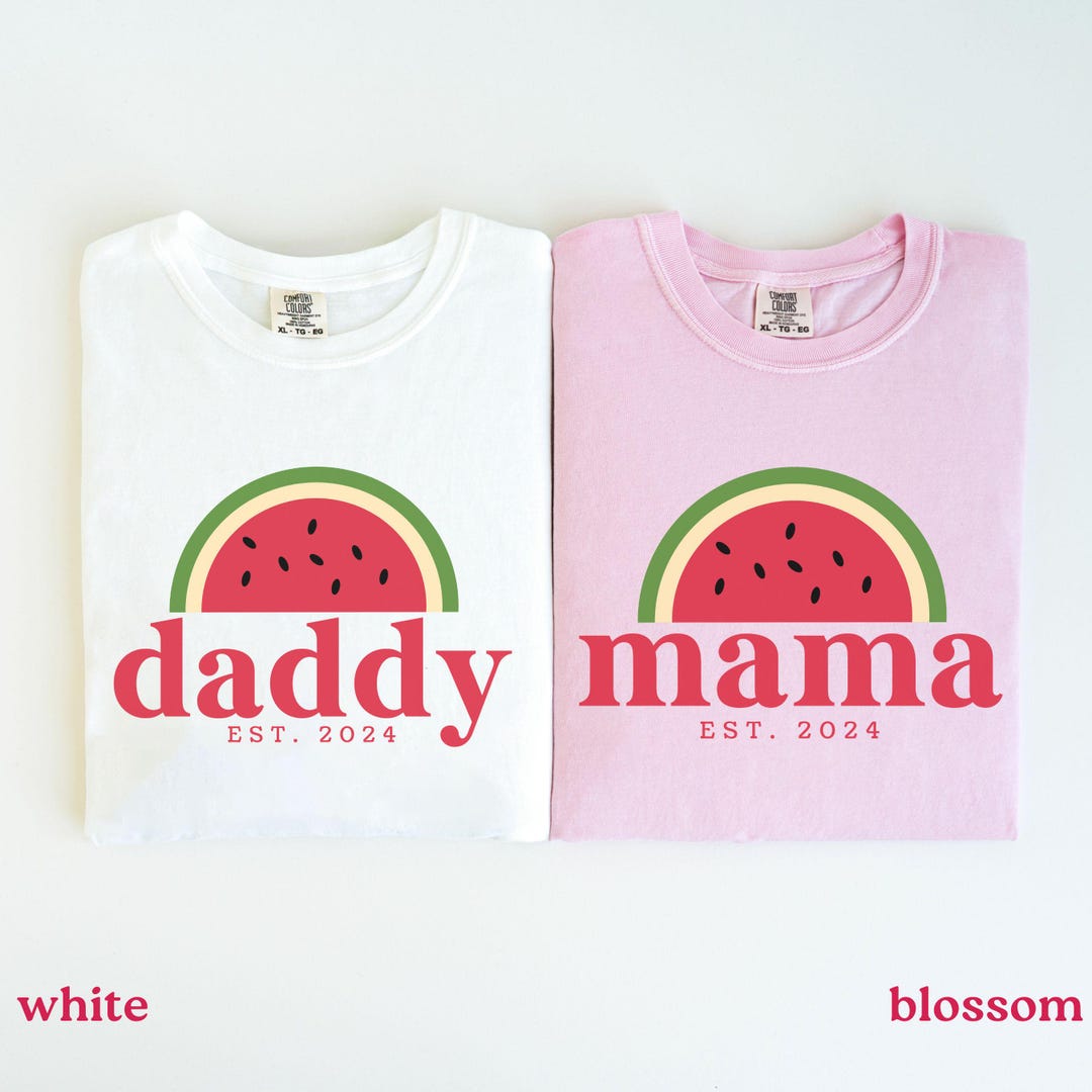 One in A Melon Matching Family Birthday Shirts, Watermelon 1st Birthday ...