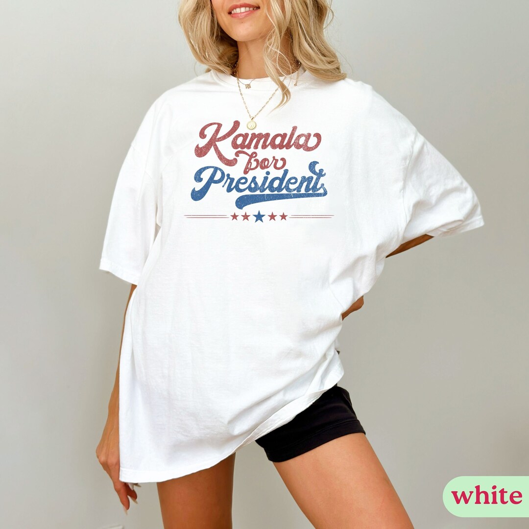 Comfort Colors Kamala Harris Shirt, Madam President Harris 2024 Shirt ...