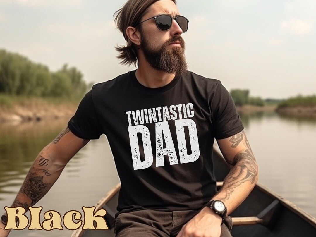 Twintastic Dad Shirt, Twin Dad Tshirt, Dad of Twins, Father's Day Gift ...
