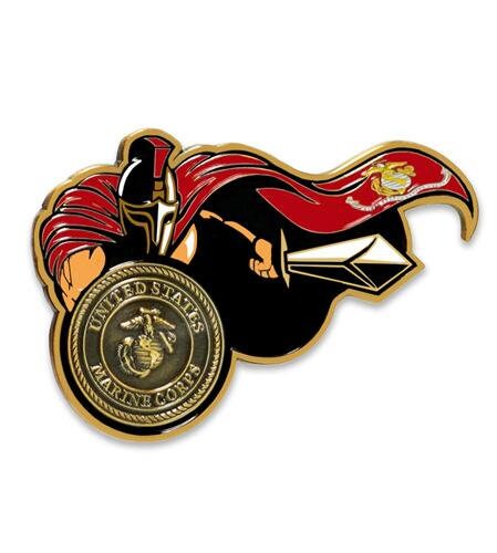 Marine Corps Spartan Challenge Coin - Etsy