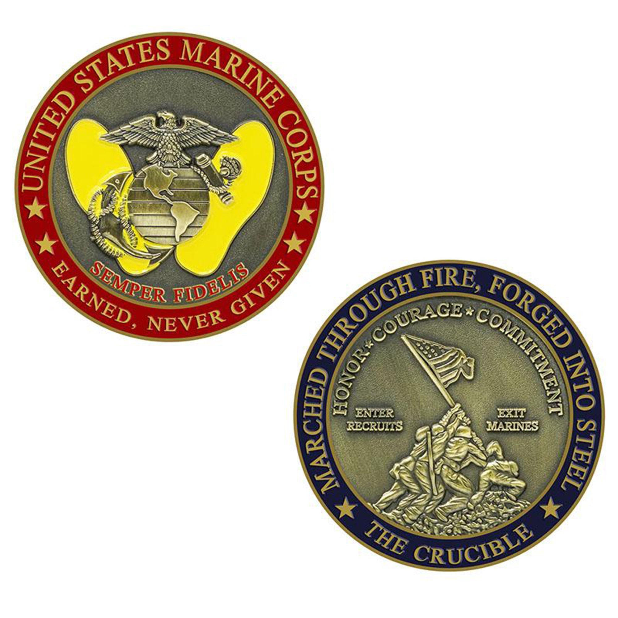 Marine Corps Crucible Challenge Coin - Etsy
