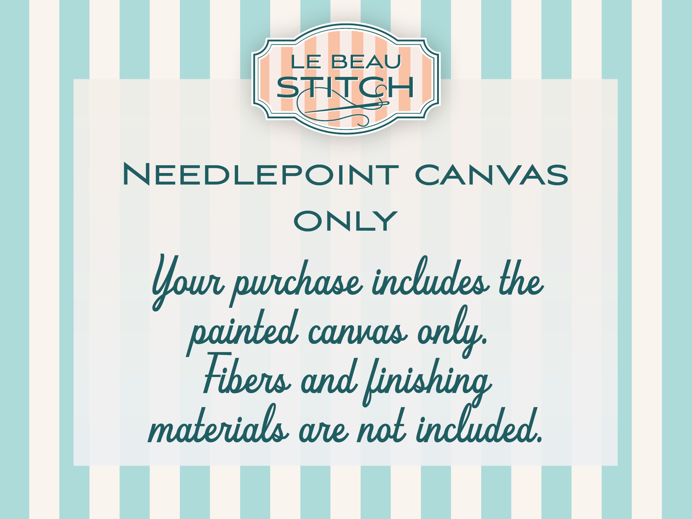 Pickleball Matches Matchbox Needlepoint Canvas, Stripped Light Pink and ...