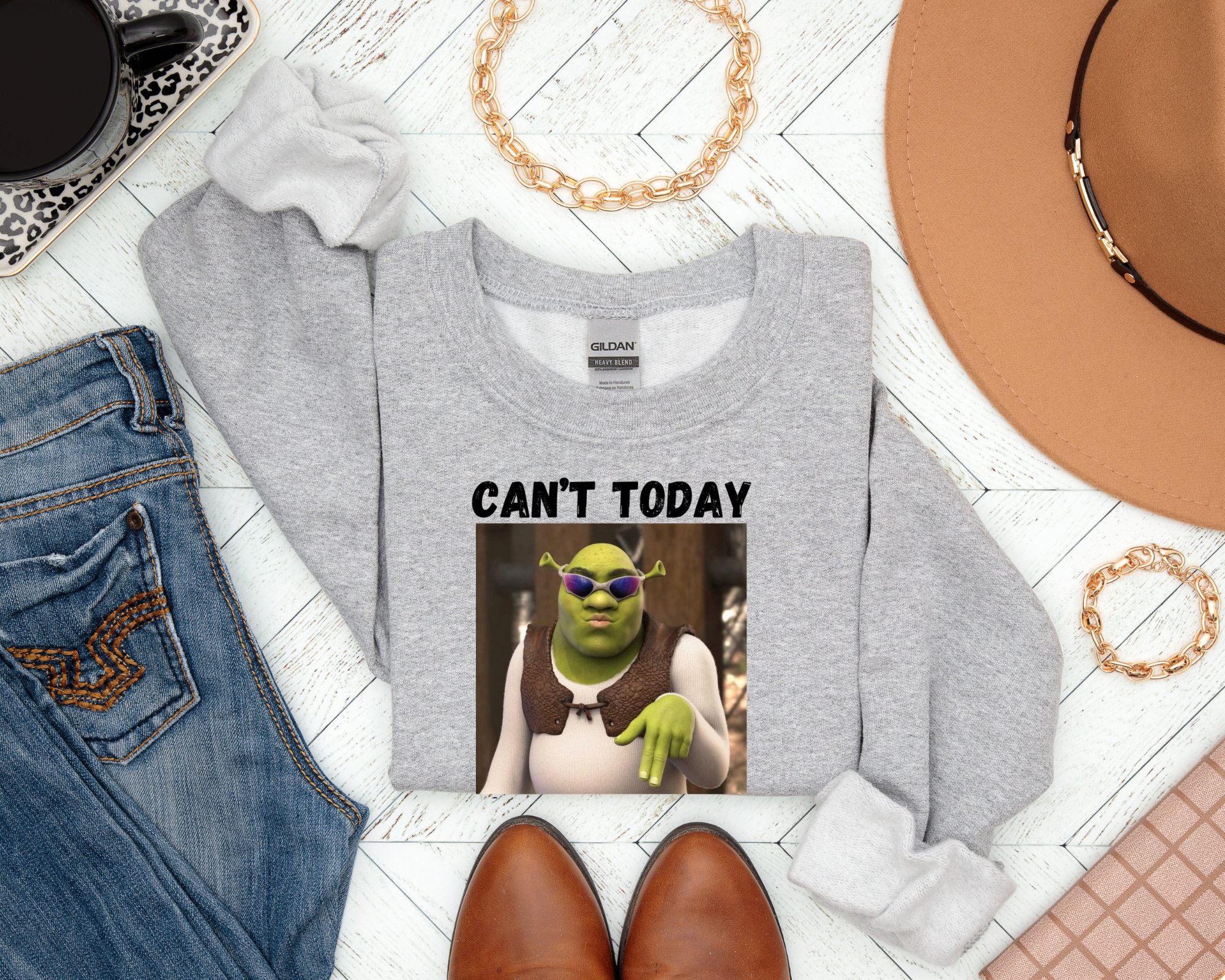 Can't Today I'm Swamped T-shirt, Shrek Sweatshirt for Men and Women ...