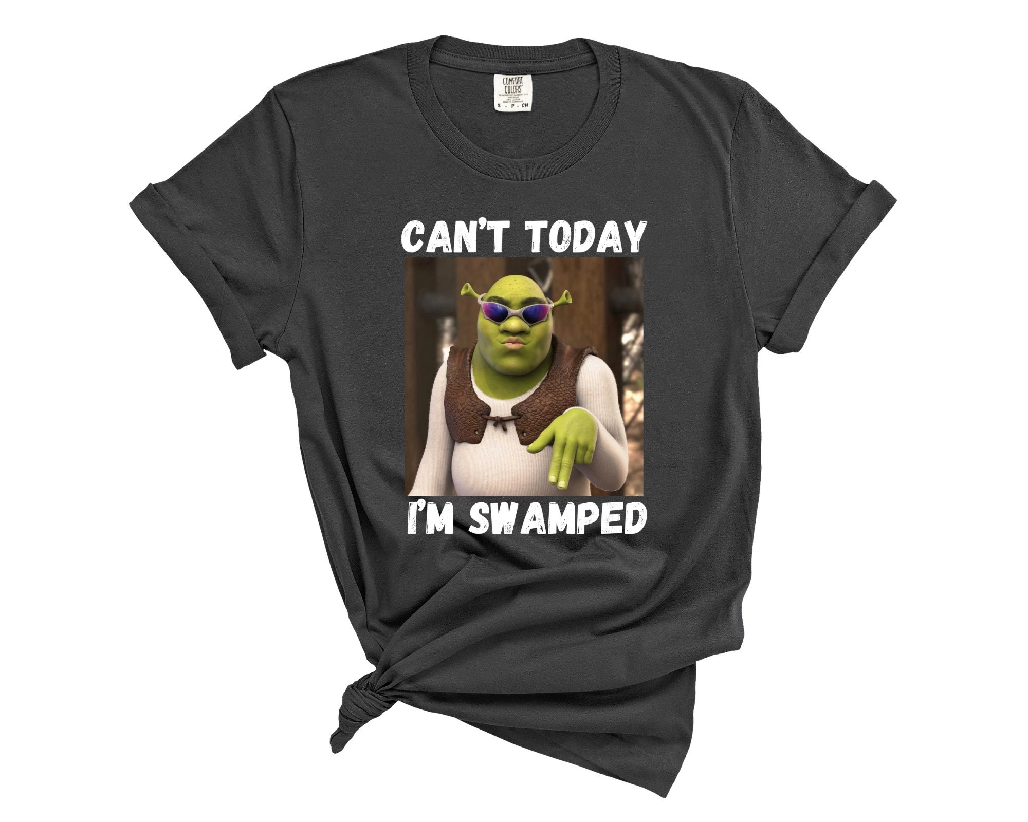 Vintage Can't Today I'm Swamped Shirt, Shrek Shirt, Funny Shrek ...