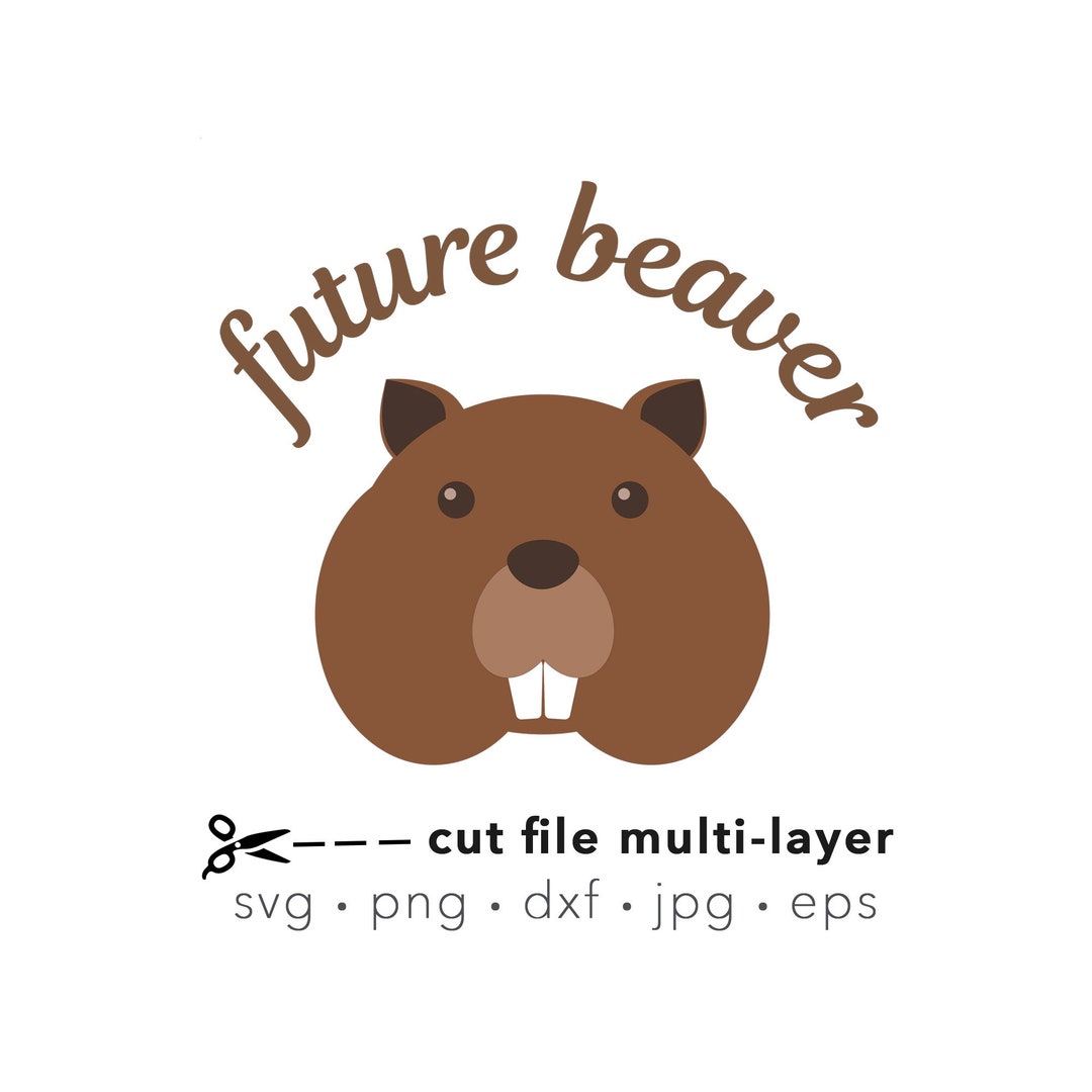 Beaver Mascot Svg Future Beaver School Spirit Homecoming - Etsy