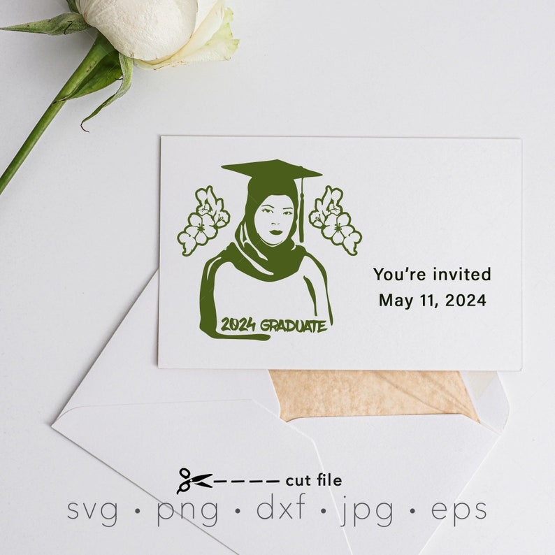 Hijab Graduation Svg, Graduation Svg, Graduation Bundle, Graduation Png ...