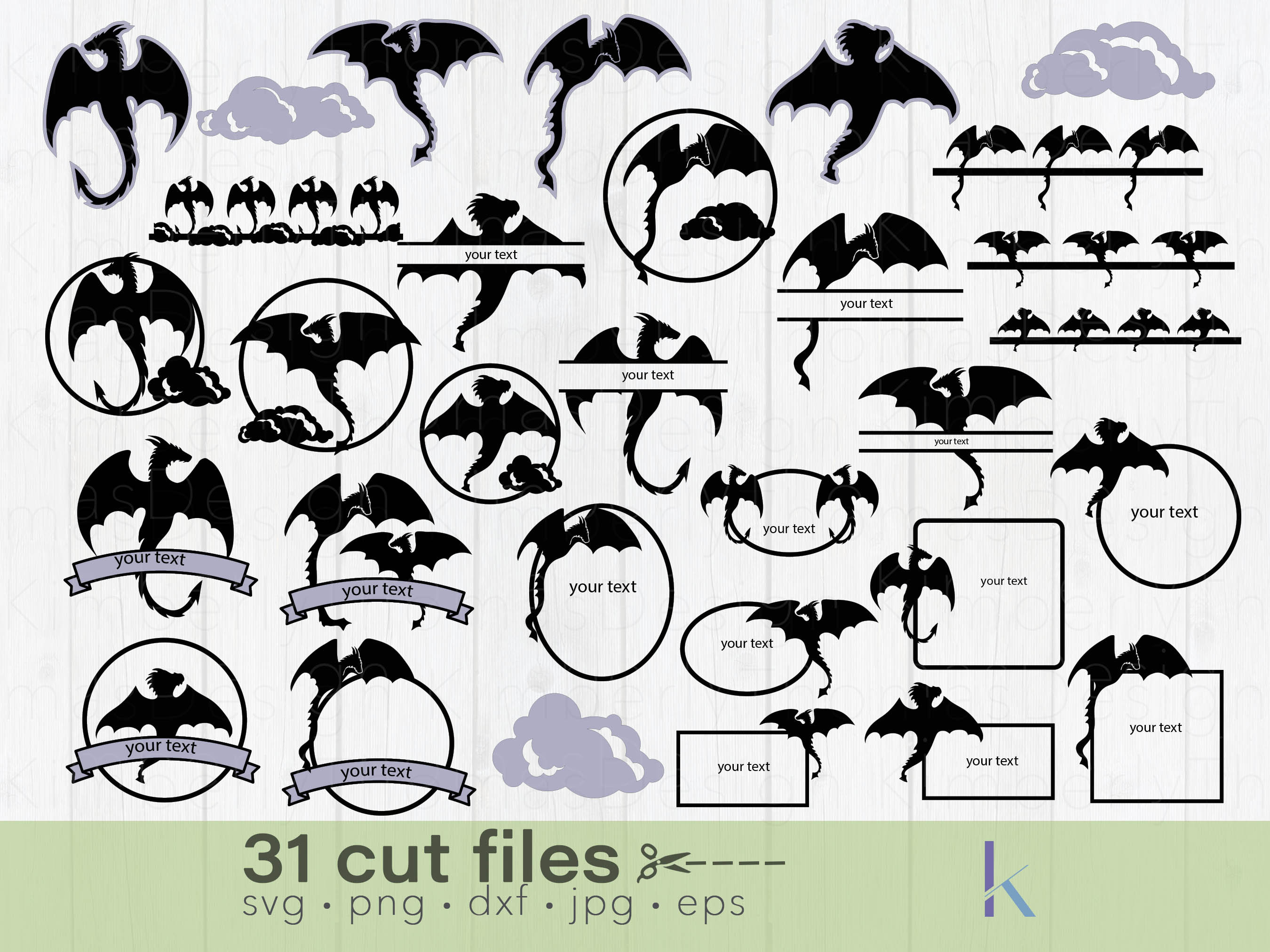 Dragon SVG, Dragon, Dragon Wings, Svg Bundle, Dragon Cut File, Dragon ...