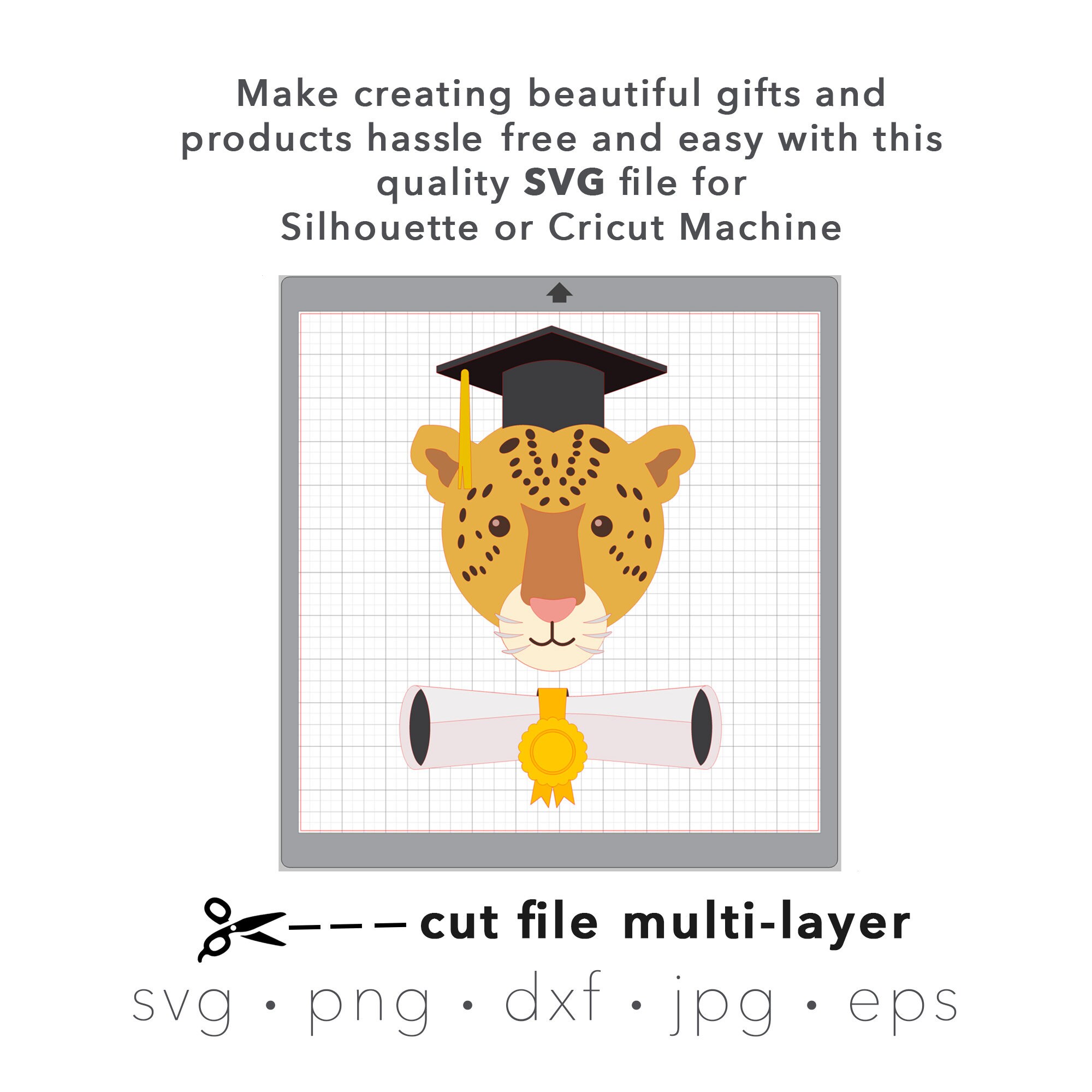 Graduation Svg Jaguar, Jaguar, Jaguar Svg, Jaguar Png, Graduation Cap ...
