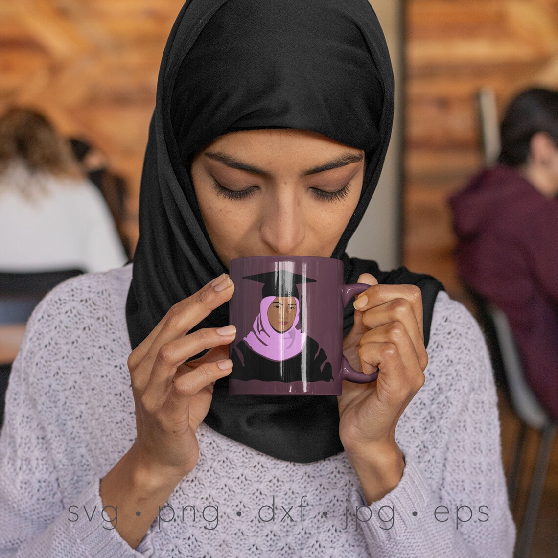 Hijab Graduation Svg, Graduation Svg, Graduation, Graduation Png, Hijab ...