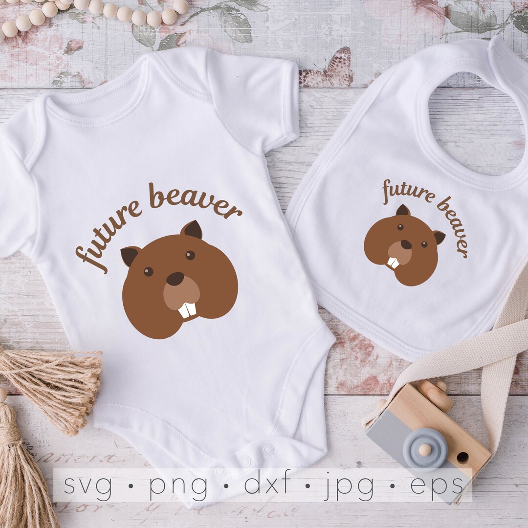 Beaver Mascot Svg, Future Beaver School Spirit, Homecoming, Digital Cut ...