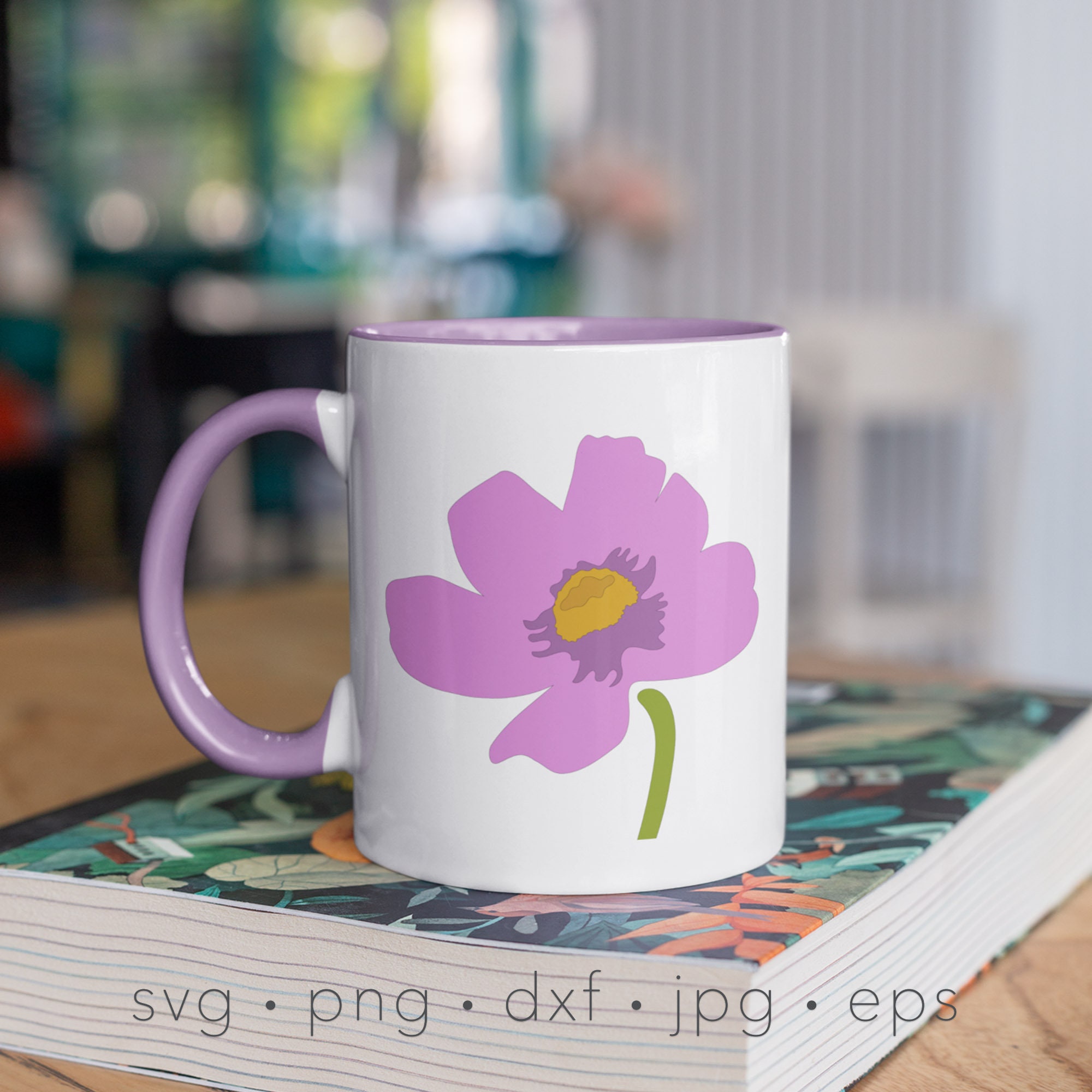 Cosmos Svg, Cosmos Flower Svg, October Birth Month Flower Svg, Layered ...