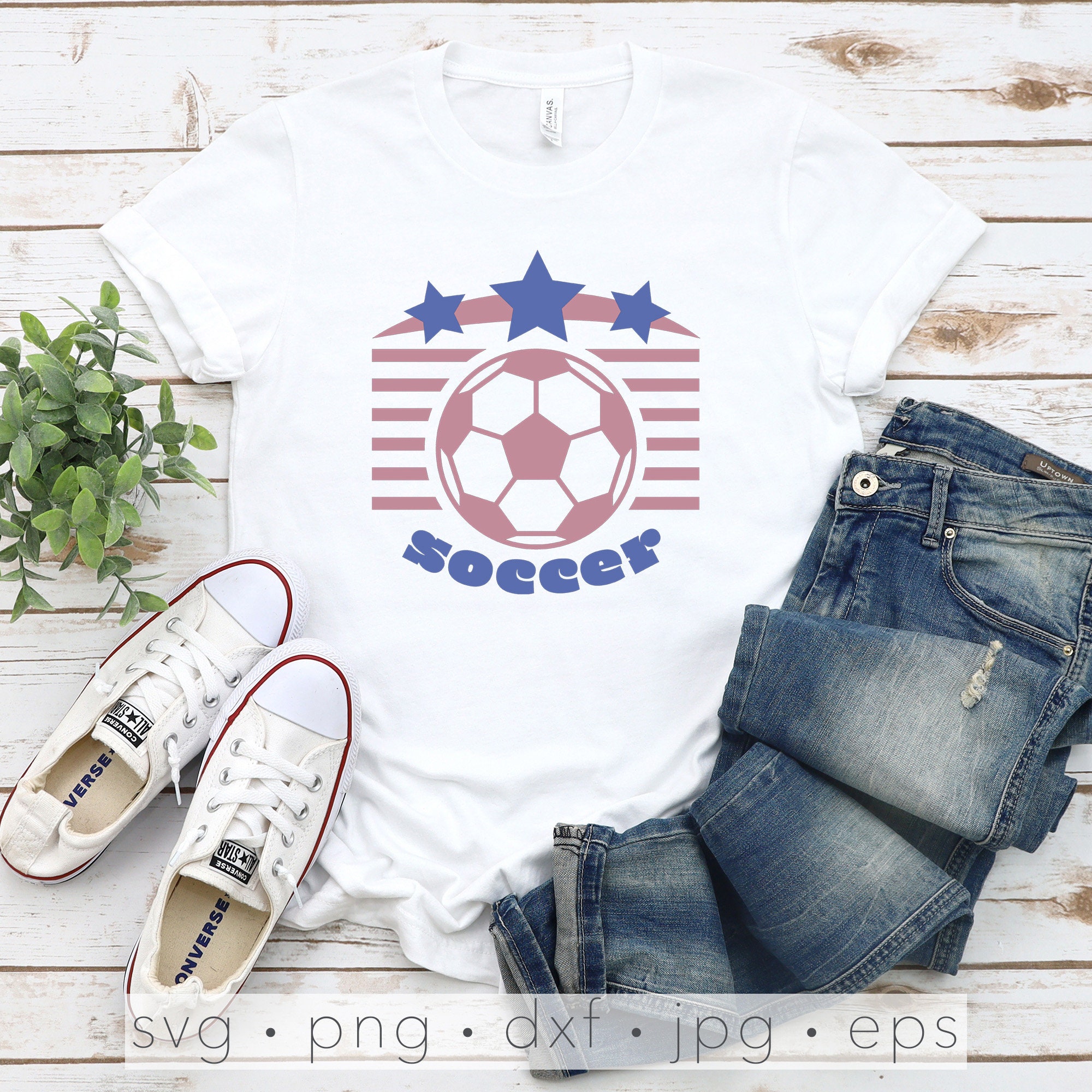 Soccer Svg Soccer Ball Stars Svg Sports Clipart Cricut and - Etsy