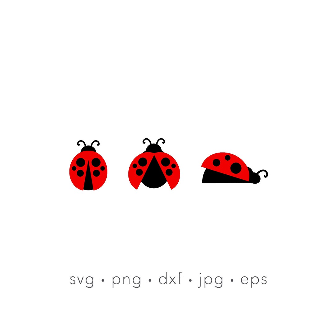 Ladybug Svg, Ladybugs Svg Bundle, Ladybug Sublimation, Bug Laser Cut ...