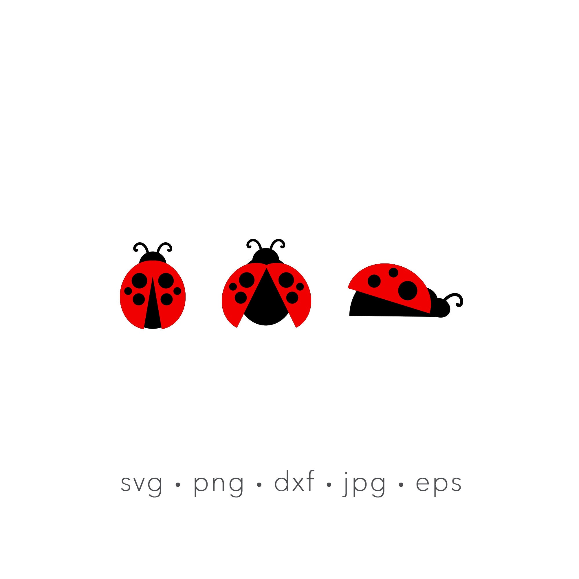 Ladybug Svg, Ladybugs Svg Bundle, Ladybug Sublimation, Bug Laser Cut ...