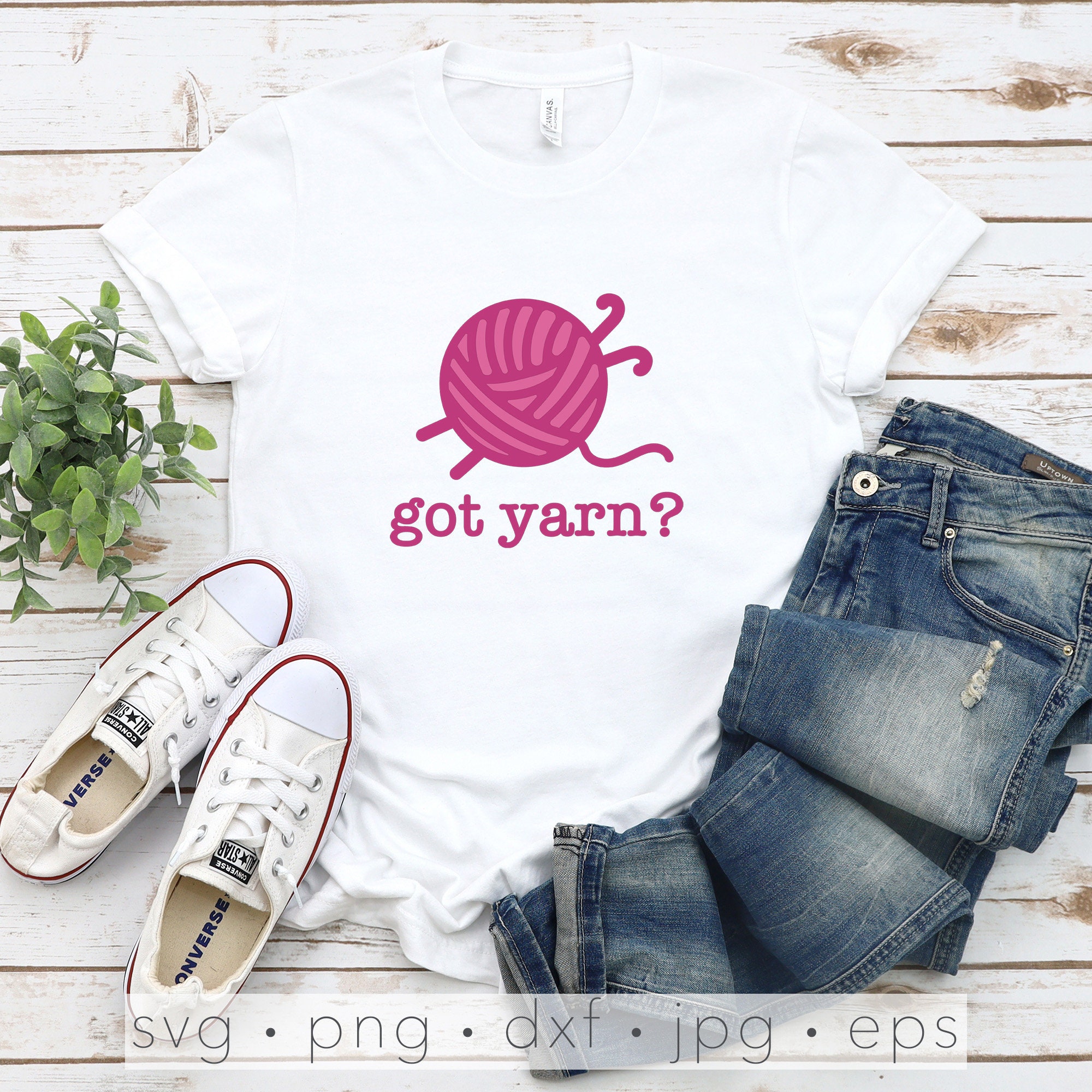 Crochet Svg, Got Yarn Svg, Pink Ball of Yarn Svg, Layered Svg ...