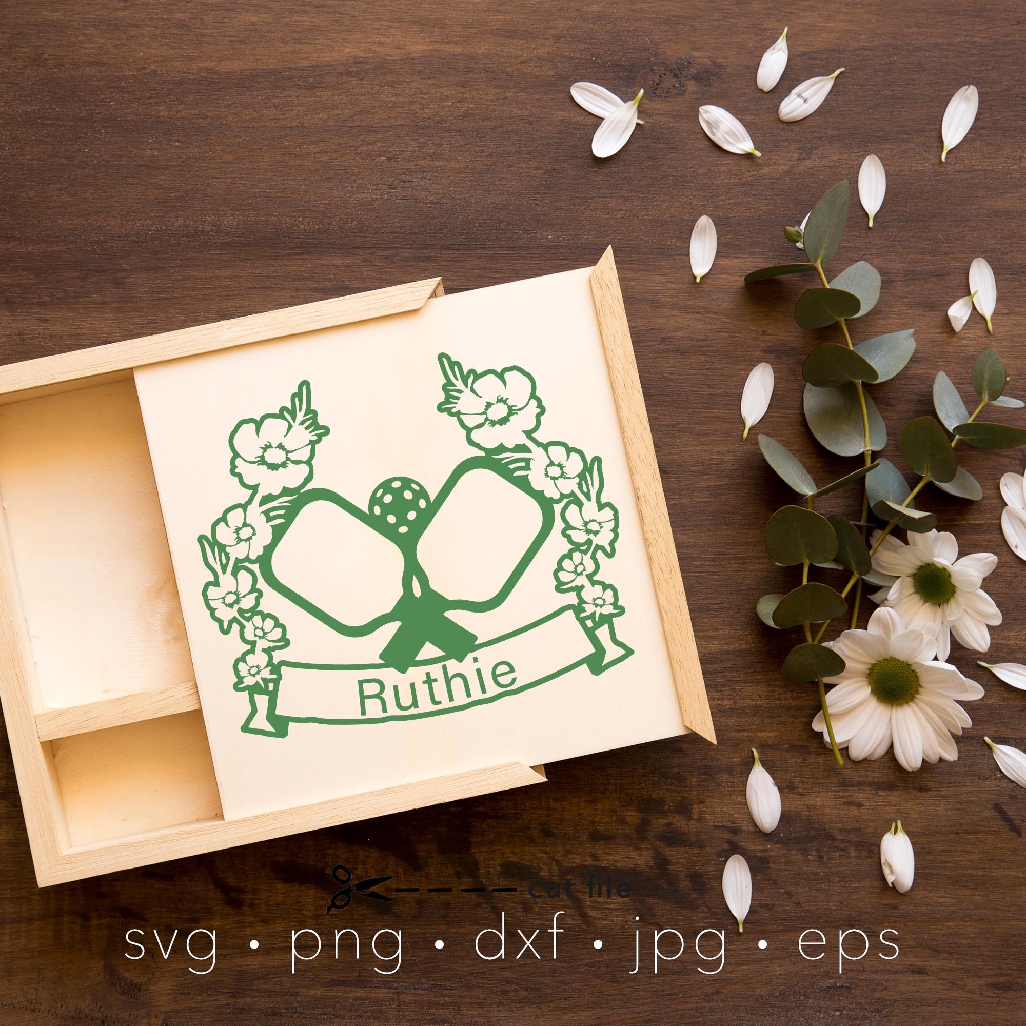 Pickleball Svg, Pickleball Png, Pickleball Gifts, Split Monogram Svg ...