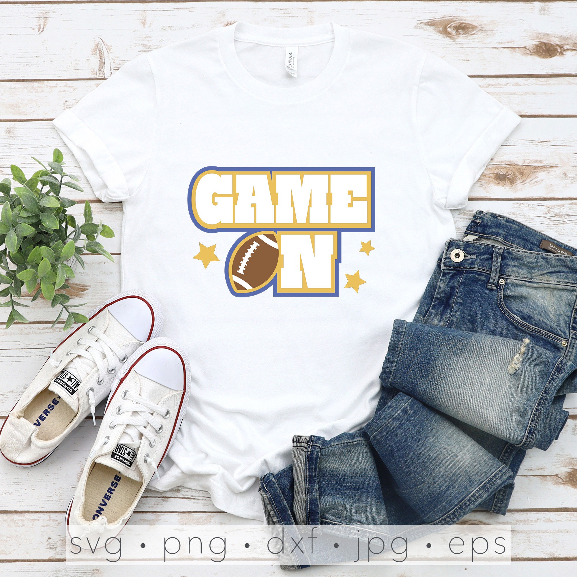 Football Svg, Retro Game on Svg, Sports Clipart, Cricut and Silhouette ...