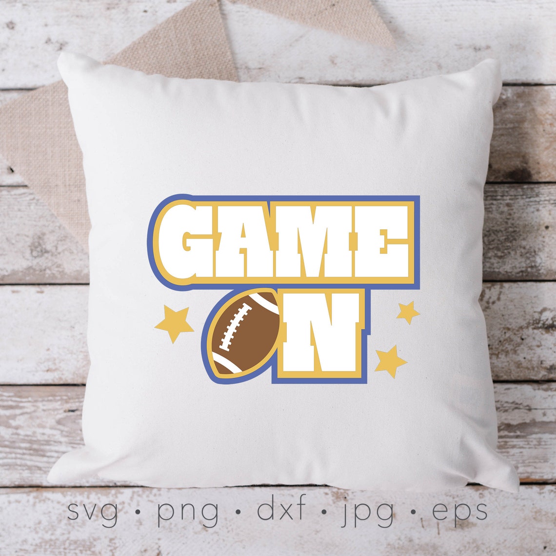 Football Svg, Retro Game on Svg, Sports Clipart, Cricut and Silhouette ...