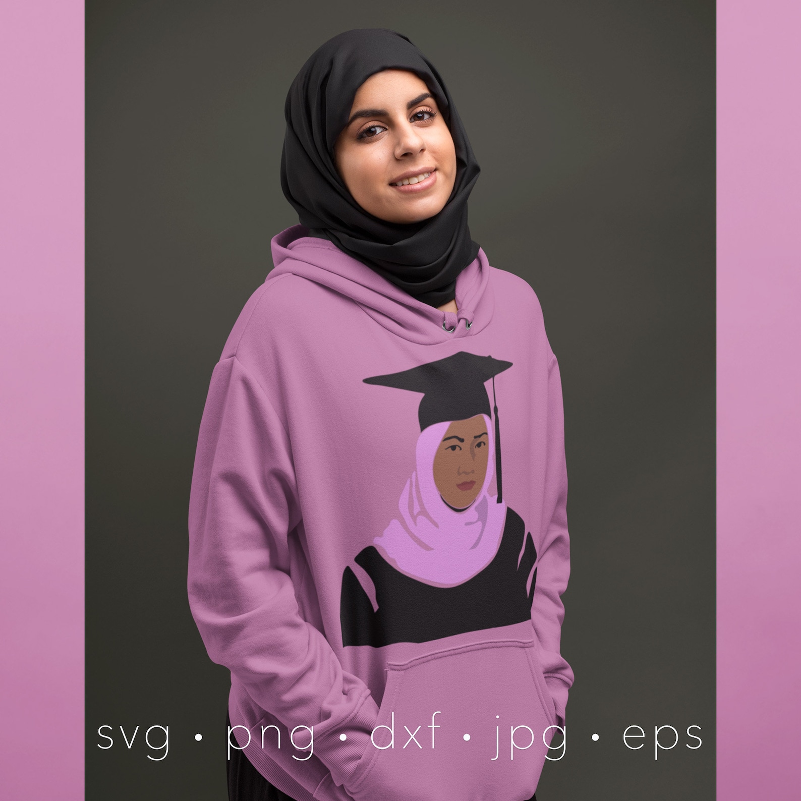Hijab Graduation Svg, Graduation Svg, Graduation Bundle, Graduation Png ...