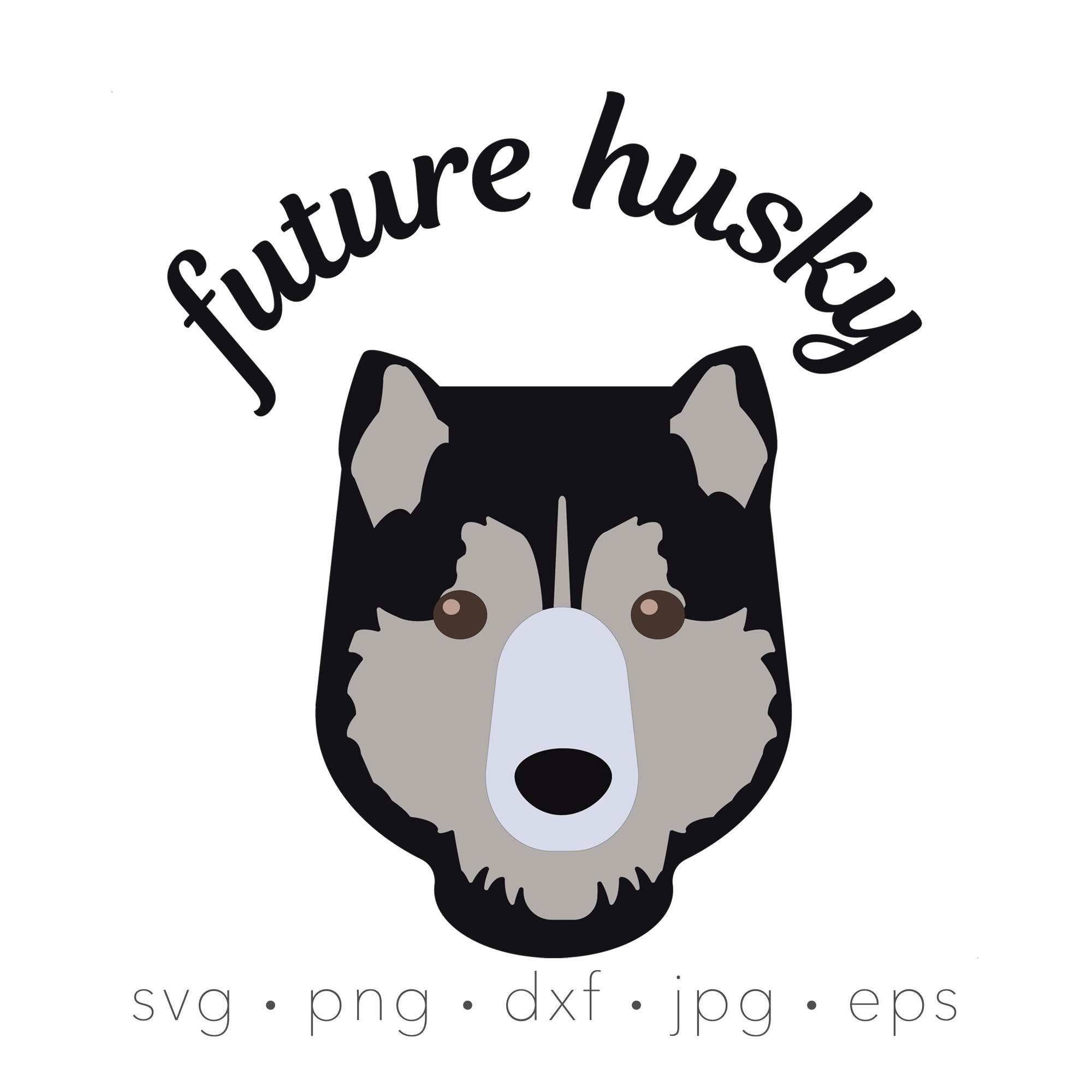 Huskies Svg, Husky Svg, Husky Mascot Svg, Future Husky, School Spirit ...