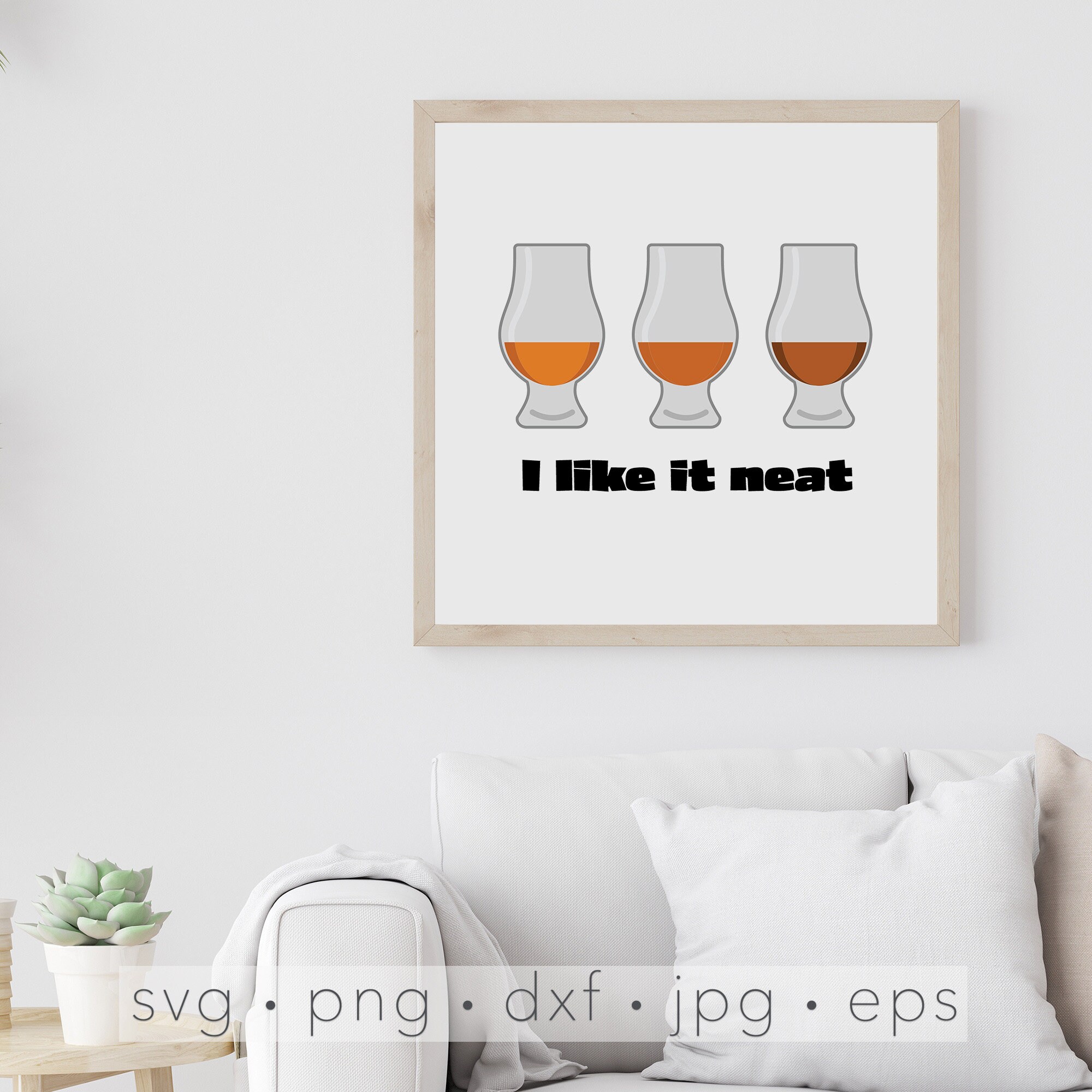 Bourbon Svg, Bourbon Glass Svg, Glencairn Glass Svg, Digital File ...