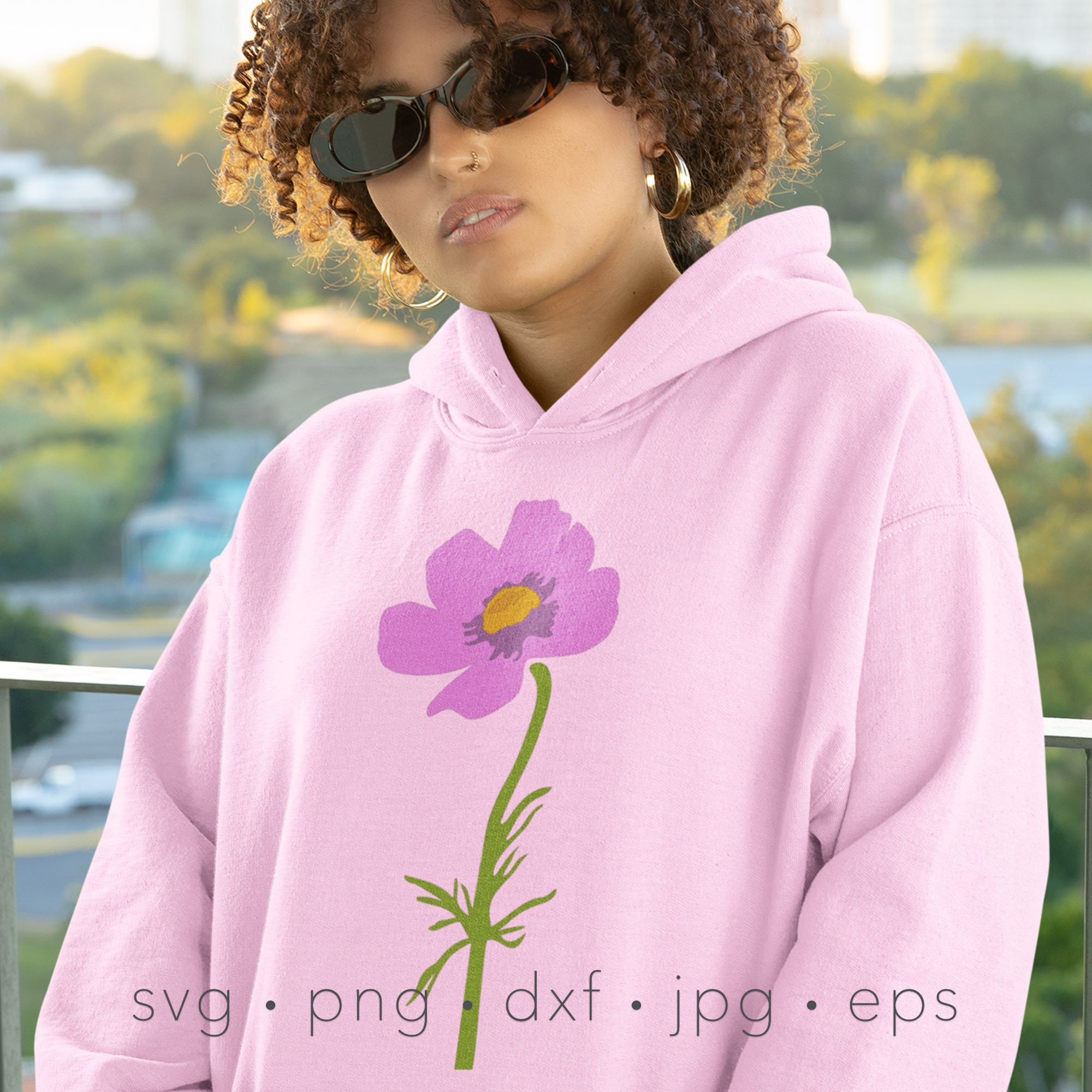 Cosmos Svg, Cosmos Flower Svg, October Birth Month Flower Svg, Layered ...