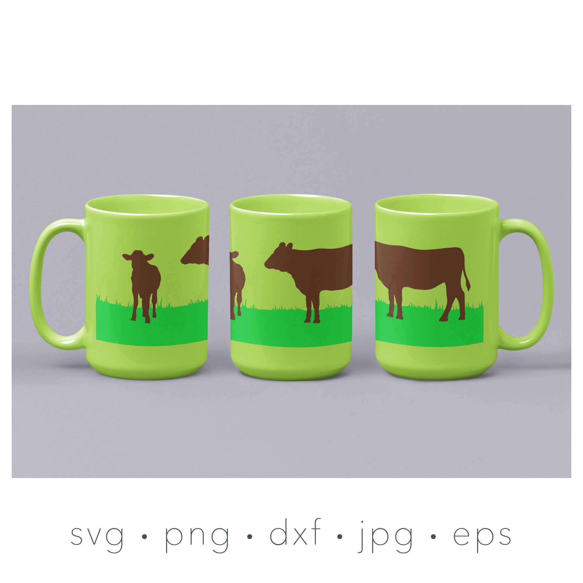 Cow Calf Svg Cut File, Farm Animals Svg, Cow Clip Art, Cow Png, Cow ...