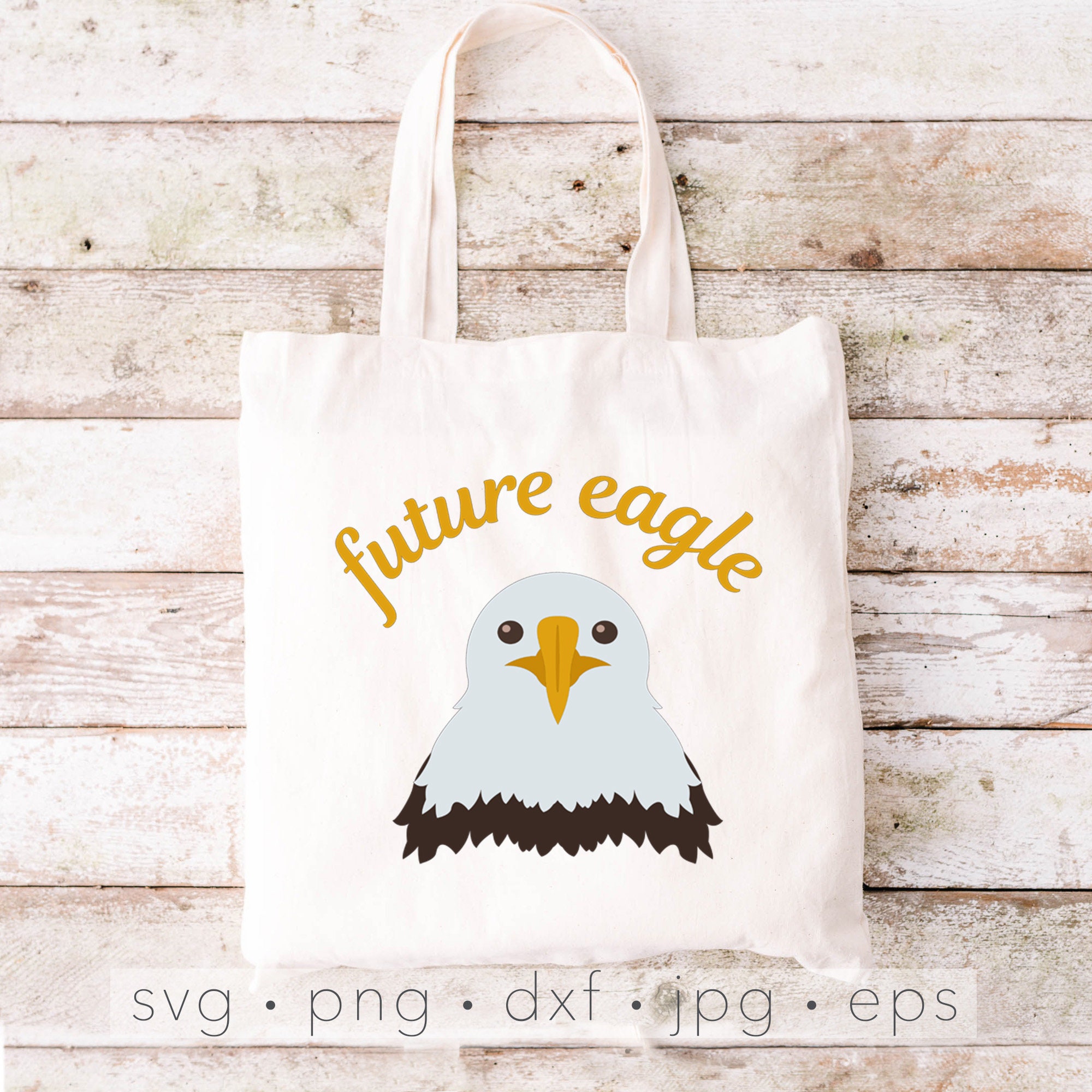 Eagle Mascot Svg, Future Eagle School Spirit, Homecoming, Digital Cut ...