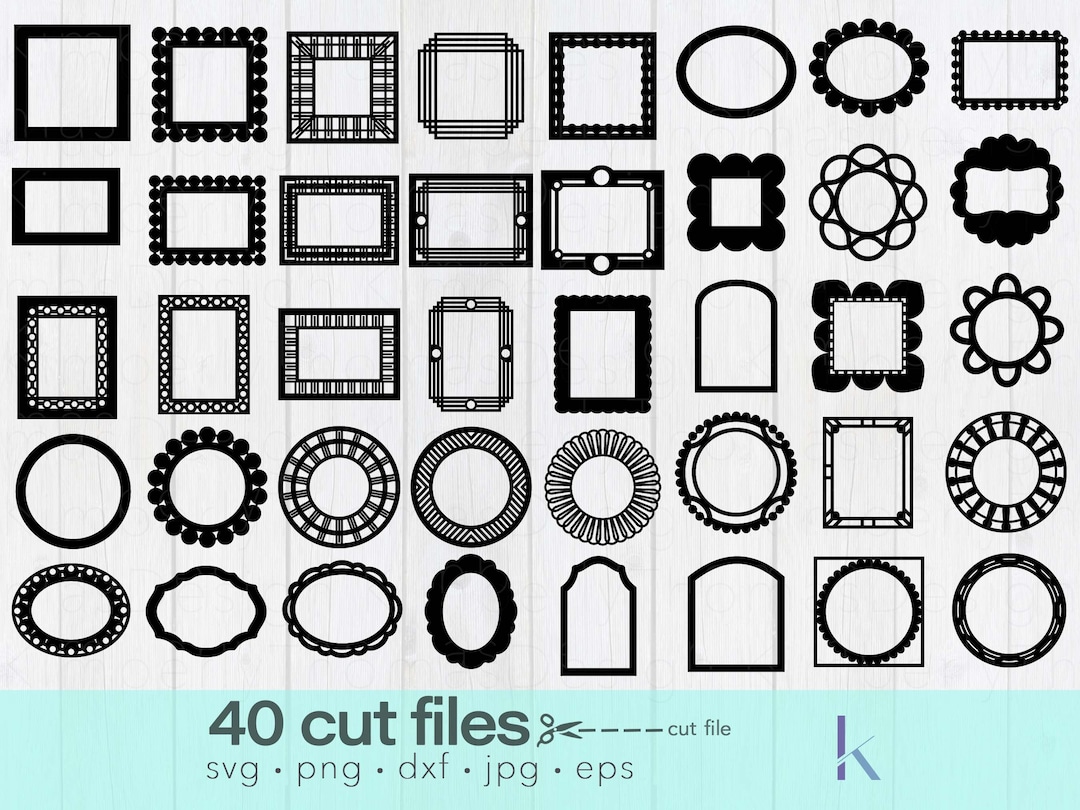 Frame SVG, Rectangle Frame Svg, Frame Bundle Svg, Picture Frame Svg ...