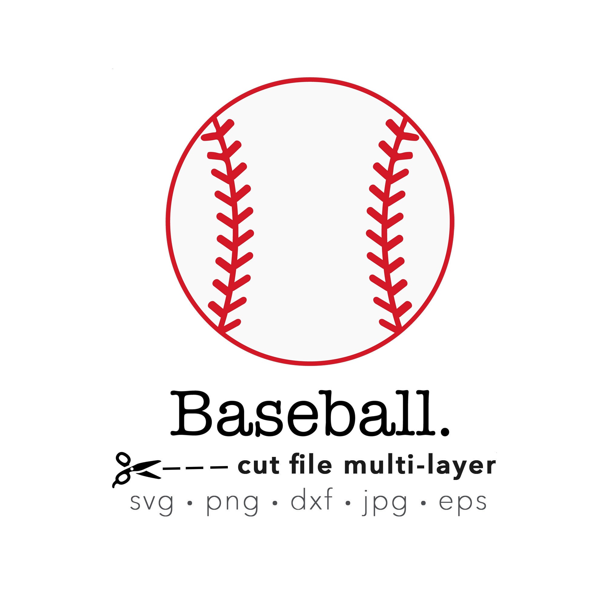 Baseball Svg, Baseball PNG, Sports Svg, Simple Baseball, Svg Files for ...