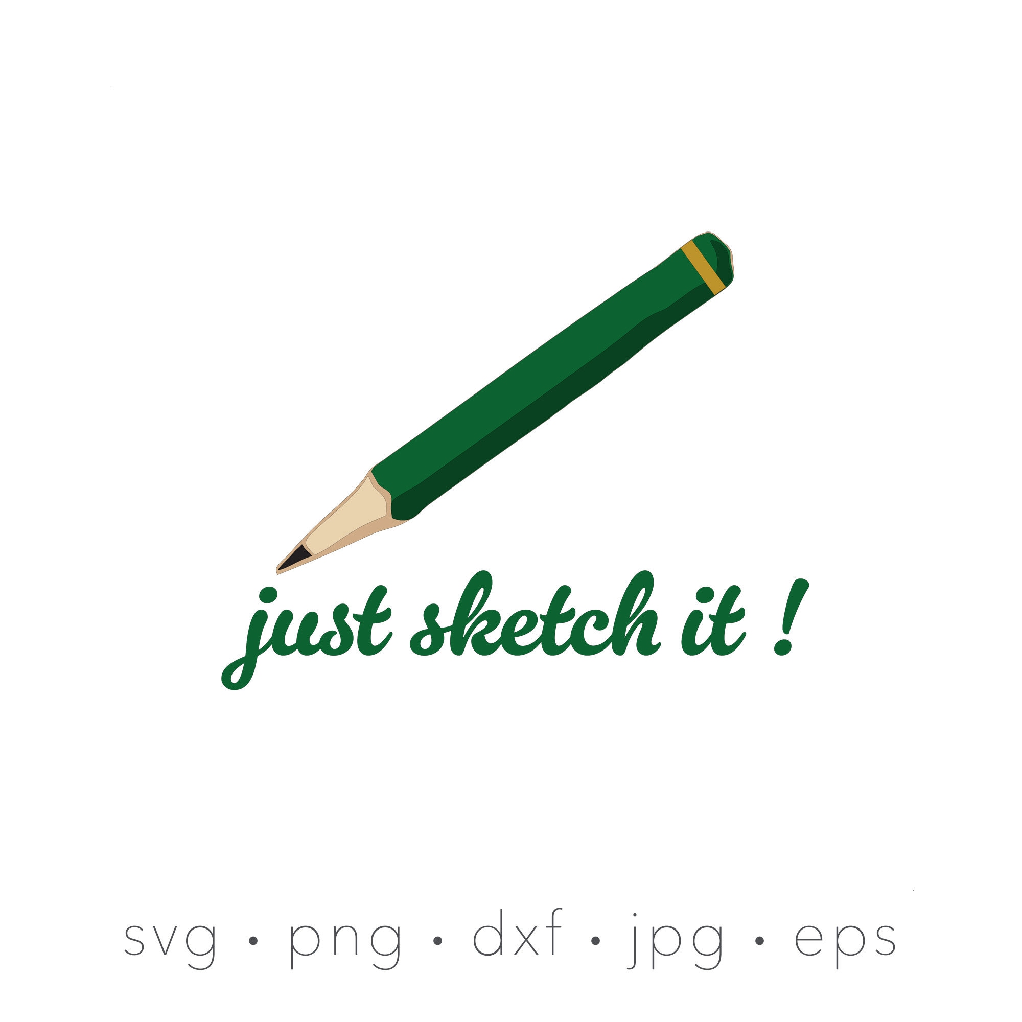 Illustrators Just Sketch It Svg Art Teacher Gift Artist T - Etsy
