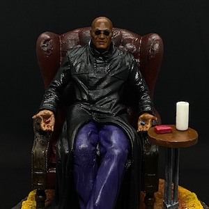 Morpheus ( the Matrix ) Bust, Morpheus Sculpture, Handmade Art ...